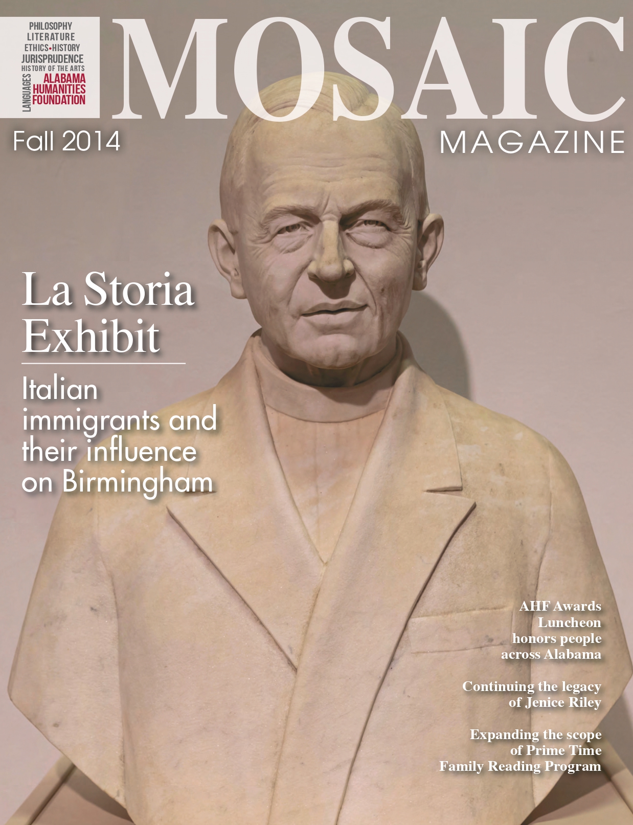 Read Mosaic, the magazine of the Alabama Humanities Alliance