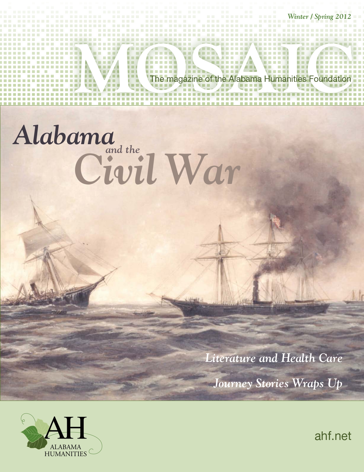 Read Mosaic, the magazine of the Alabama Humanities Alliance